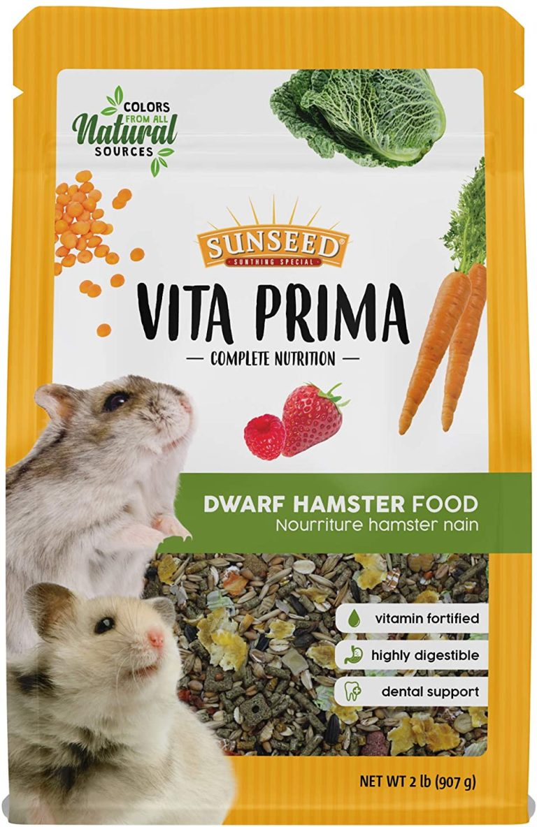 3 Best Hamster Foods in 2021 - Get Petbox
